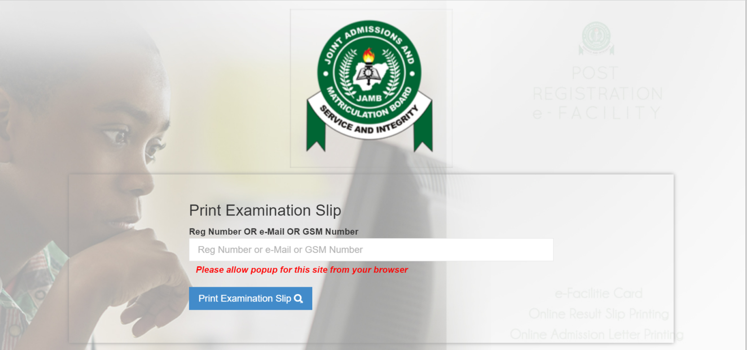 How to Reprint JAMB Mock Slip 2024 Online Easily - SchoolPursuit
