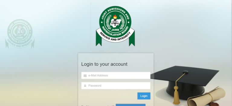 How to Login to JAMB Portal with Registration Number 2024/2025 ...