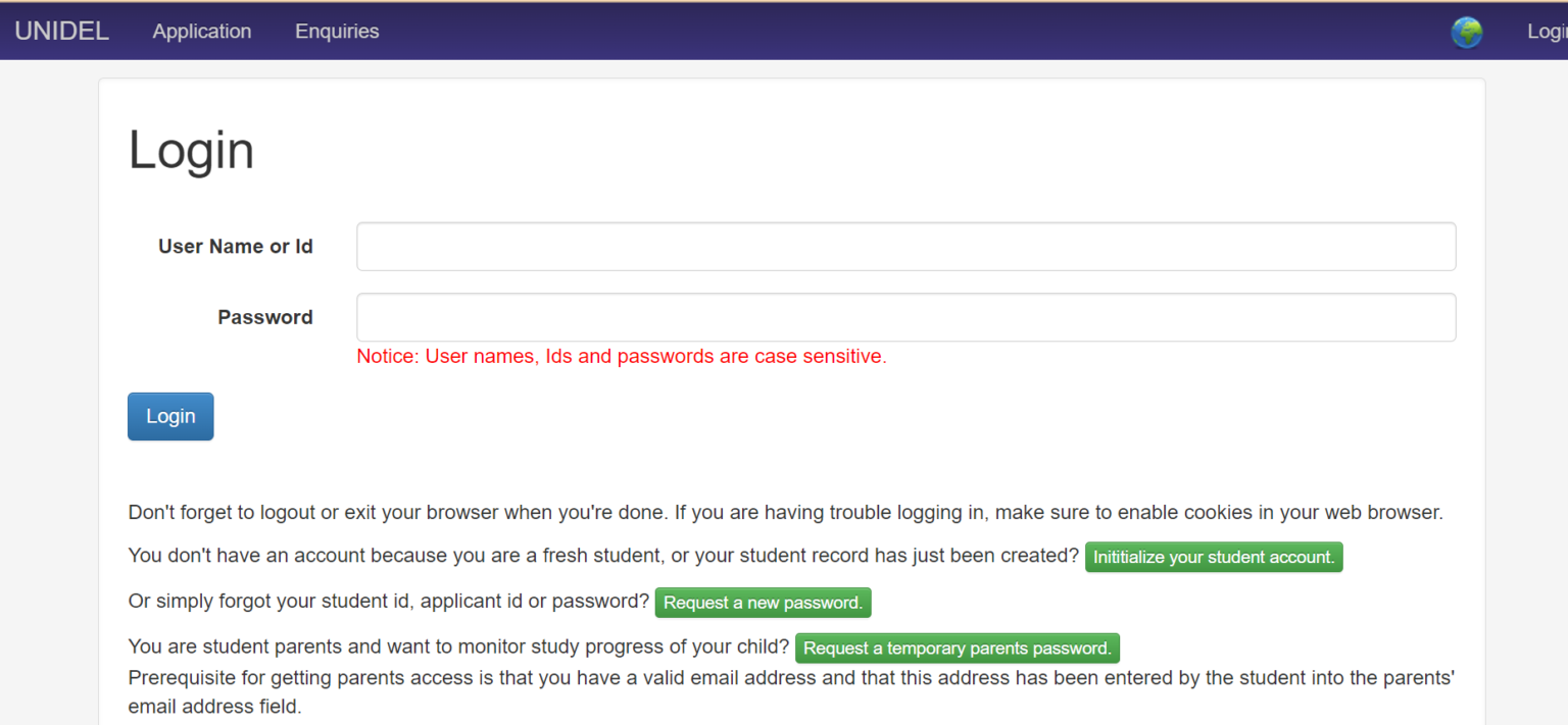 UNIDEL Cut Off Mark 2025/2026 is Out for All Courses - SchoolPursuit