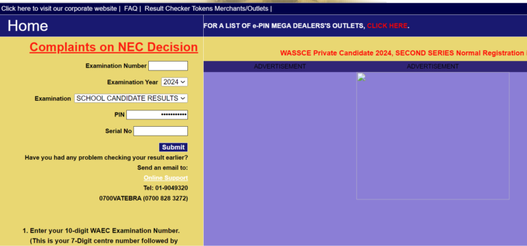 How to Check WAEC Result Using Exam Number 2024/2025 - SchoolPursuit