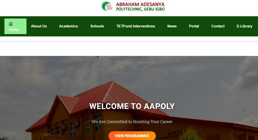 AAPOLY Admission List for 2024/2025 is Out | How to Check - SchoolPursuit